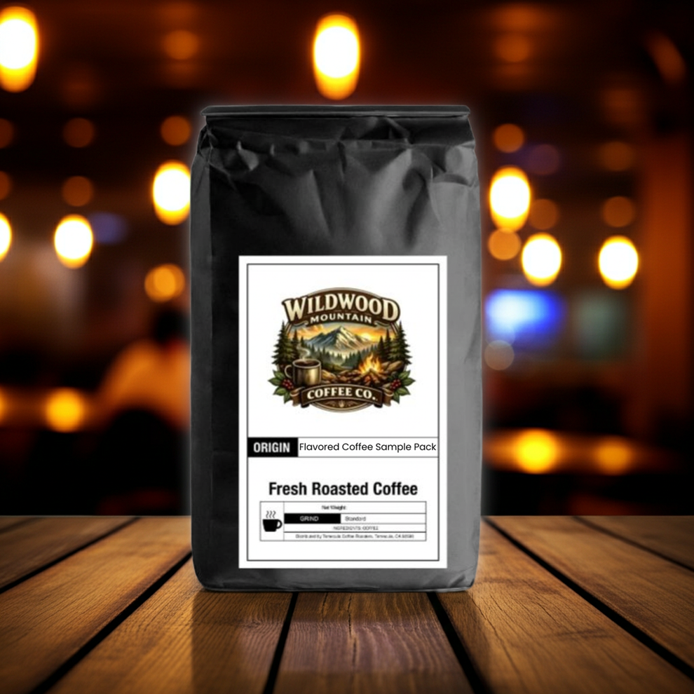 Flavored Coffee Sample Pack – 6 Count, Gourmet Variety Collection ...