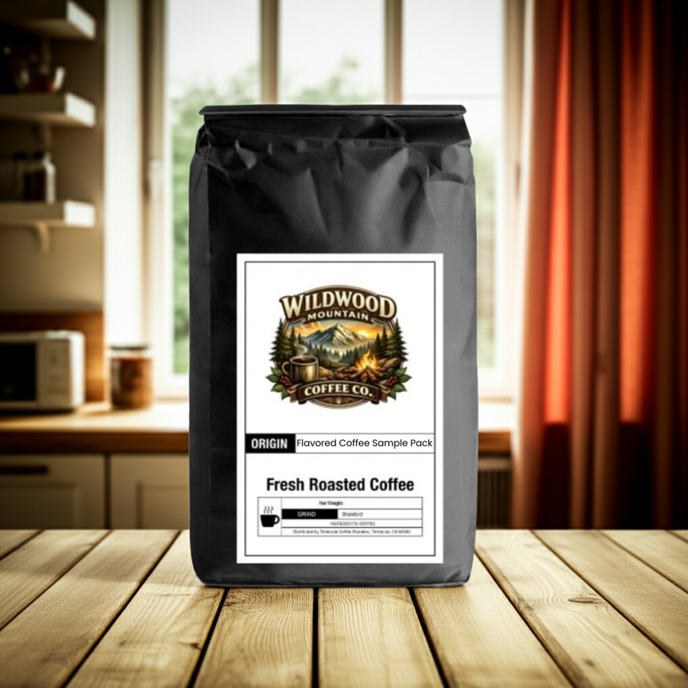 Flavored Coffee Sample Pack – 6 Count, Gourmet Variety Collection ...